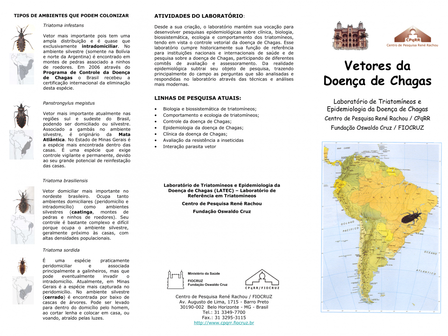 Materiais Educacionais – Portal da Doença de Chagas